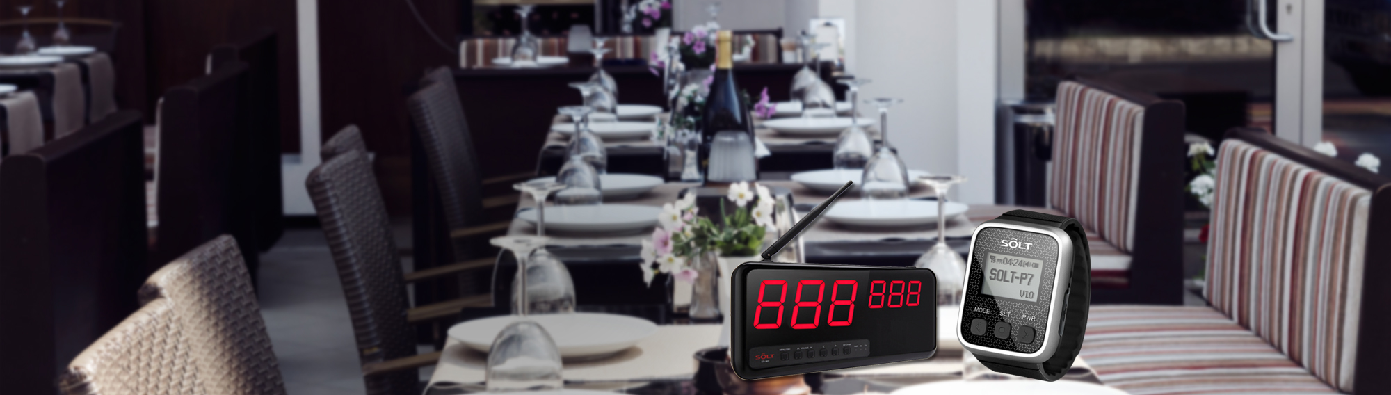 Restaurant Pagers | Solt | SOLT
